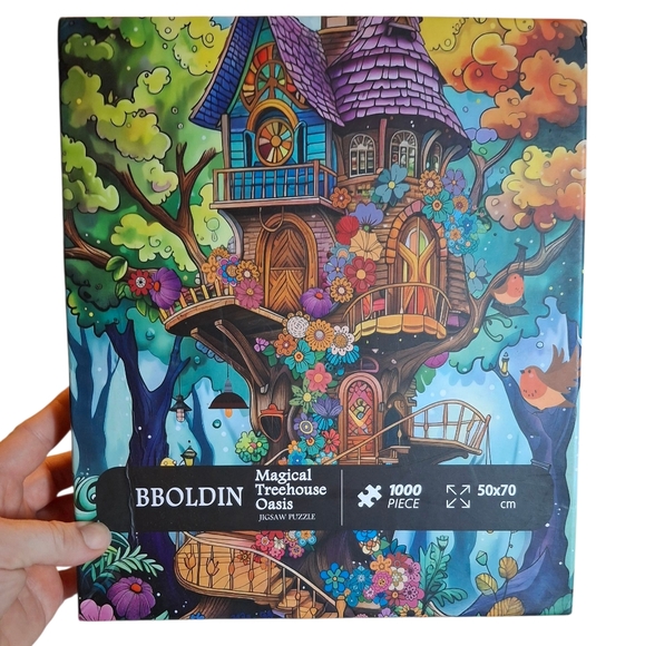 Toys | Bboldin Magical Treehouse Oasis Jigsaw Puzzle 100 Pieces ...